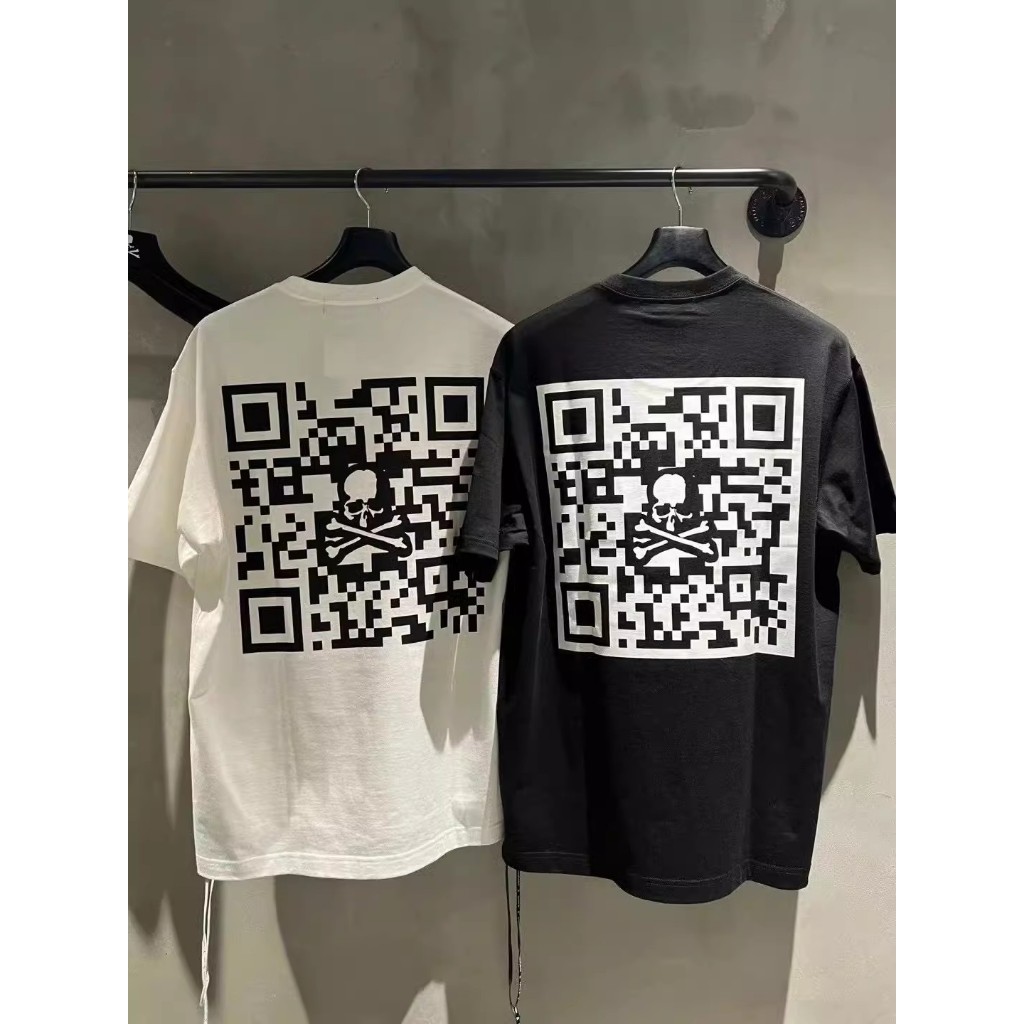Mastermind Japan MMJ 23SS QR Code Skull เสื้อยืดแขนสั้น | Shopee Thailand