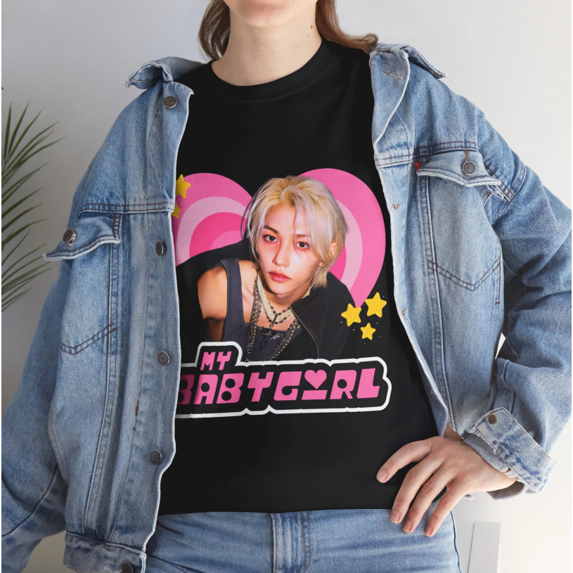 Skz Felix สีบลอนด์ Y2k Babygirl เสื้อยืด Stray Kids Felix Merch SKZ ...