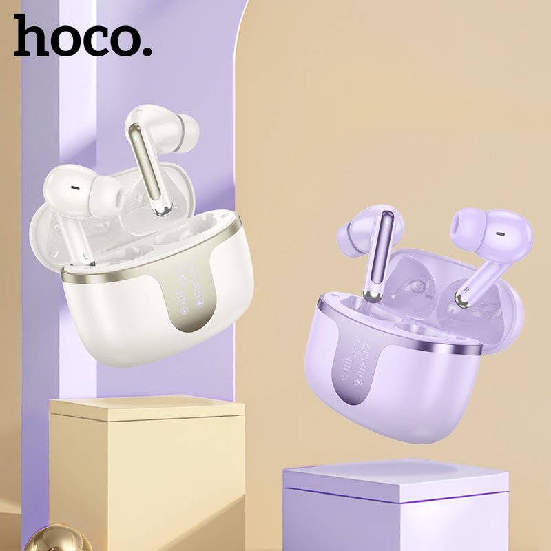 [ใช้เวลา 7 ชั่วโมง] HOCO EQ10 Plus True Wireless ANC&ENC ชุดหูฟังบลูทูธ ...