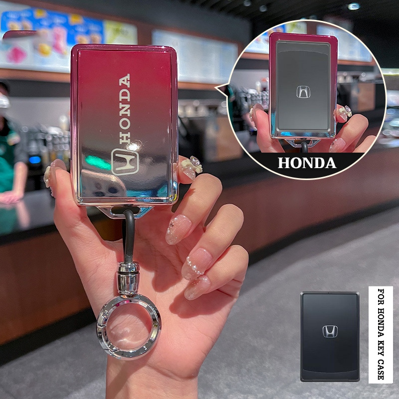 ฝาครอบกุญแจรถฮอนด้าเหมาะสําหรับhonda City/Civic/Accord/HR-V/CR-V/WR-VกรณีกุญแจรีโมทHonda NFCคีย์ ...