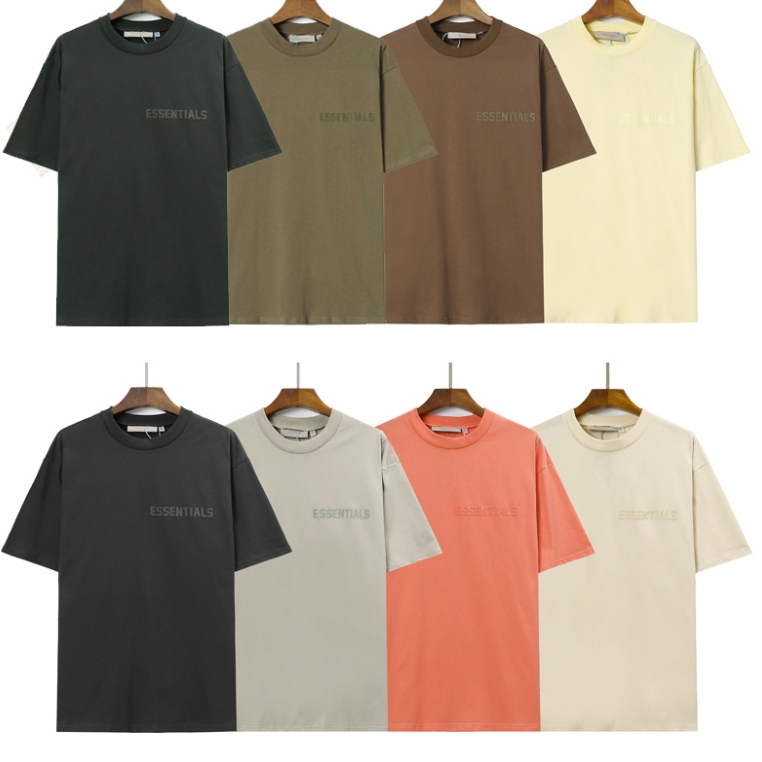 Fog ESSENTIALS Season 8 Flocking แขนสั้น 230g 16s Xinjiang Long-staple ...