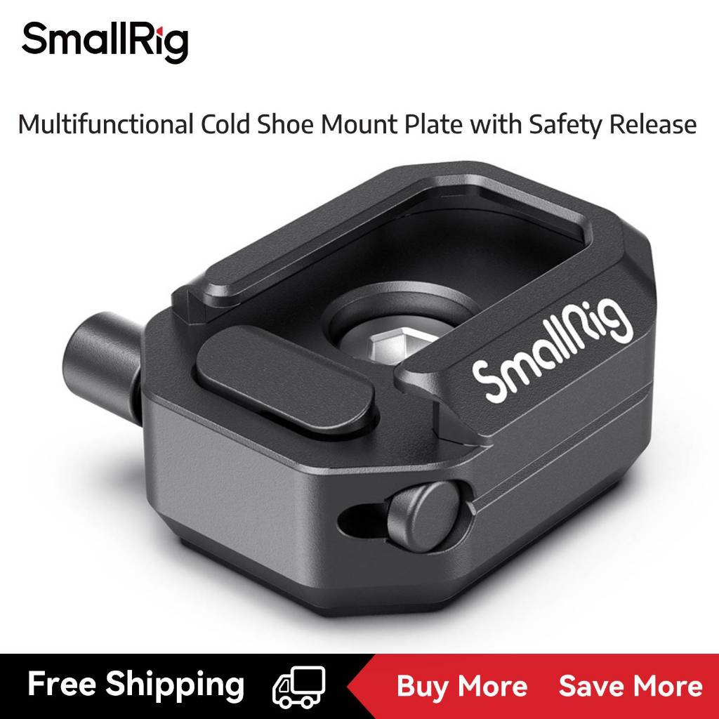Smallrig Multifunctional Cold Shoe Mount Plate with Safety Release 2797 ...