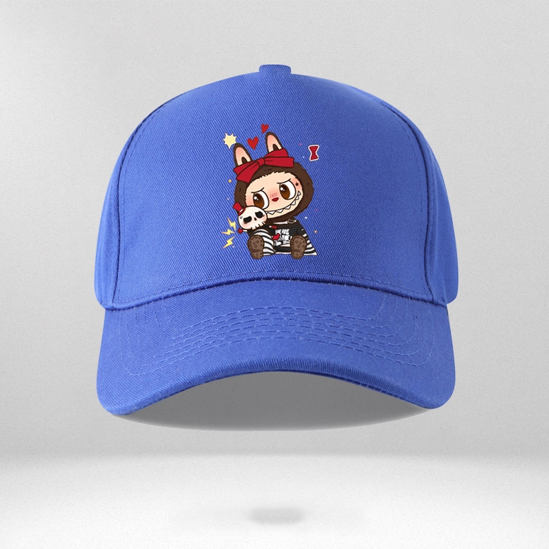 อินเทรนด์ Labubu พิมพ์เบสบอลหมวก Unisex Casual แฟชั่นหมวกสไตล์เกาหลี ...