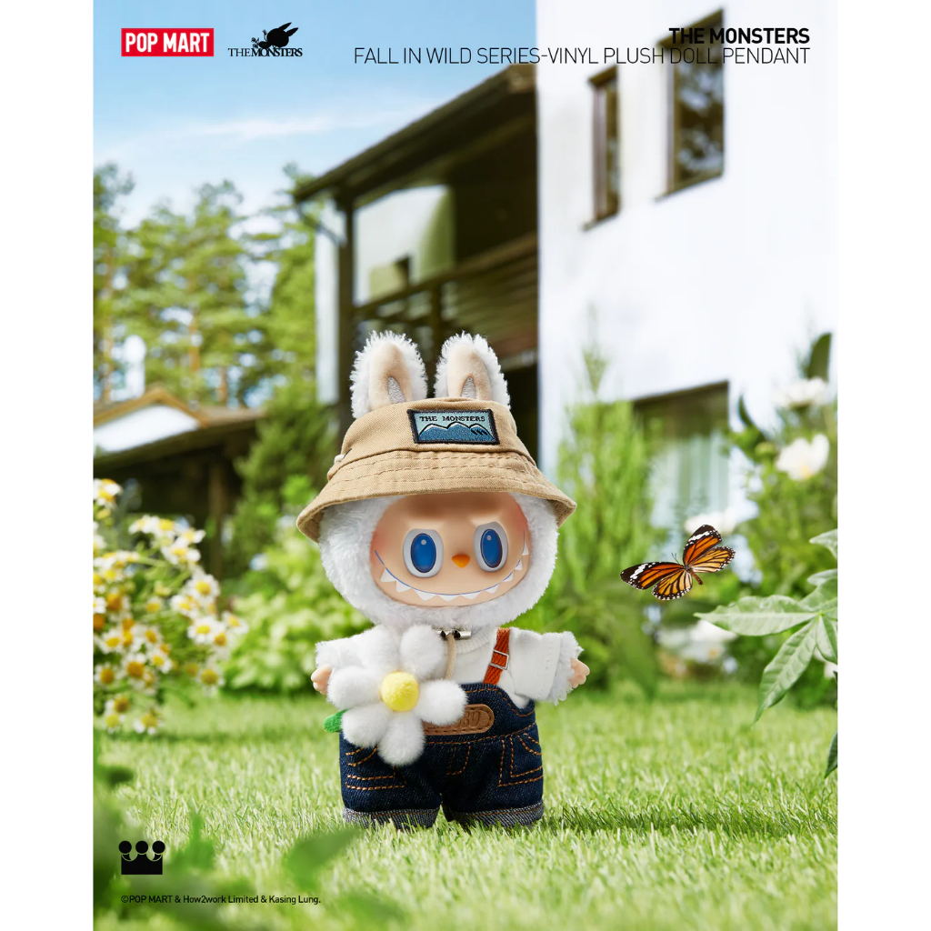 Pop MART LABUBU THE MONSTERS FALL IN WILD SERIES-จี้ตุ๊กตาไวนิล ...