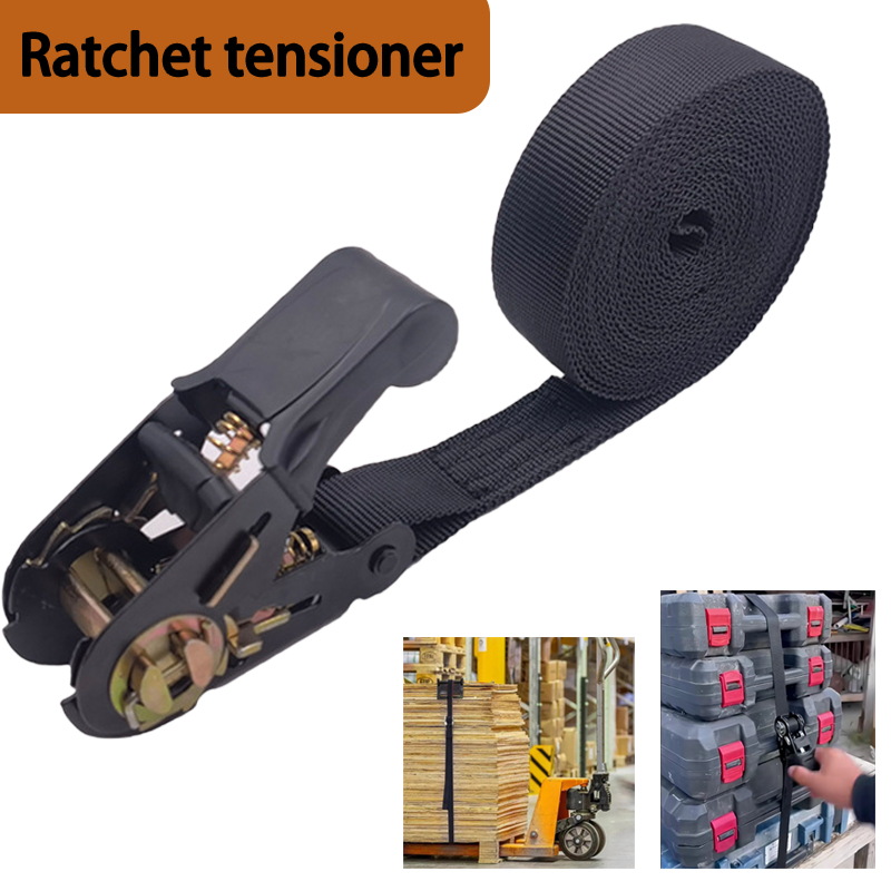 1/3/5m Ratchet Tensioner รถ Freight Fixed TENSION Loop Lashing สายรัดรถ ...