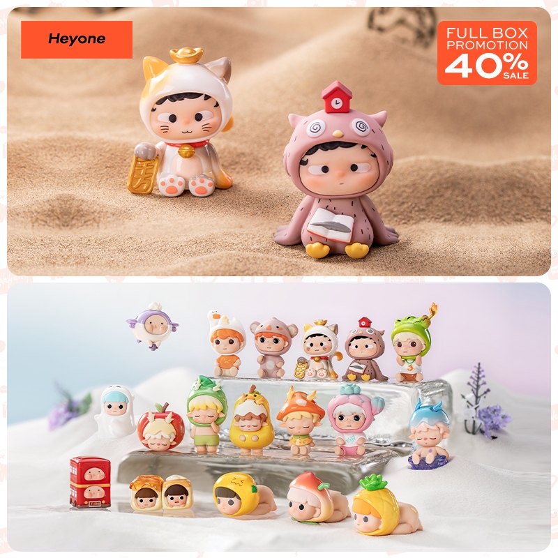 Heyone MINI Fun Factory Machine figure Mystery box Blind box Action ...