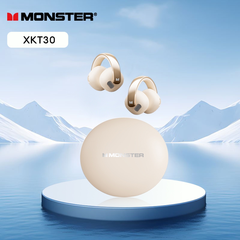 Monster XKT30 หูฟังบลูทูธ HD Call การตัดเสียงรบกวนอัจฉริยะอายุการใช้งาน ...