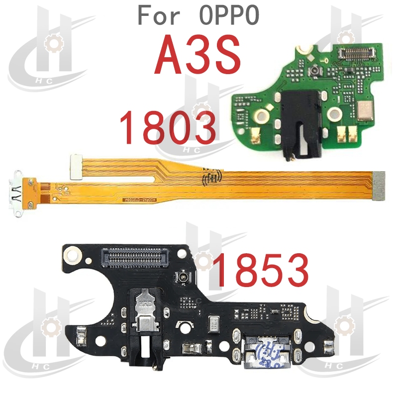 ชาร์จ Flex สําหรับ OPPO A3S CPH1803 CPH1853 1803 1853 USB Charger พอร์ต ...