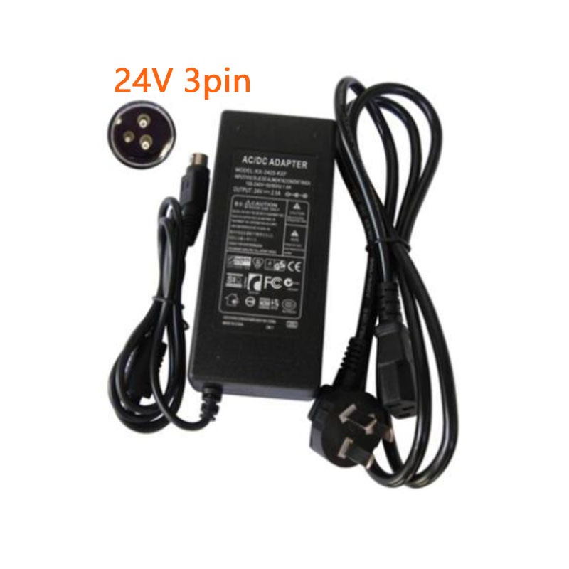 อะแดปเตอร์พาวเวอร์ 24V 3-pin 24V3A 24V2.5A 24V2A 24V1.5A 24V1A | Shopee ...