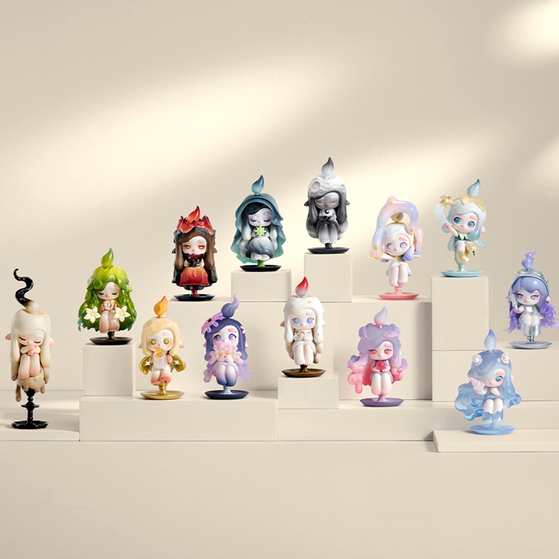 POP MART CHAKA Light Sprite Series Figures Blind Box Action Toys Figure ...