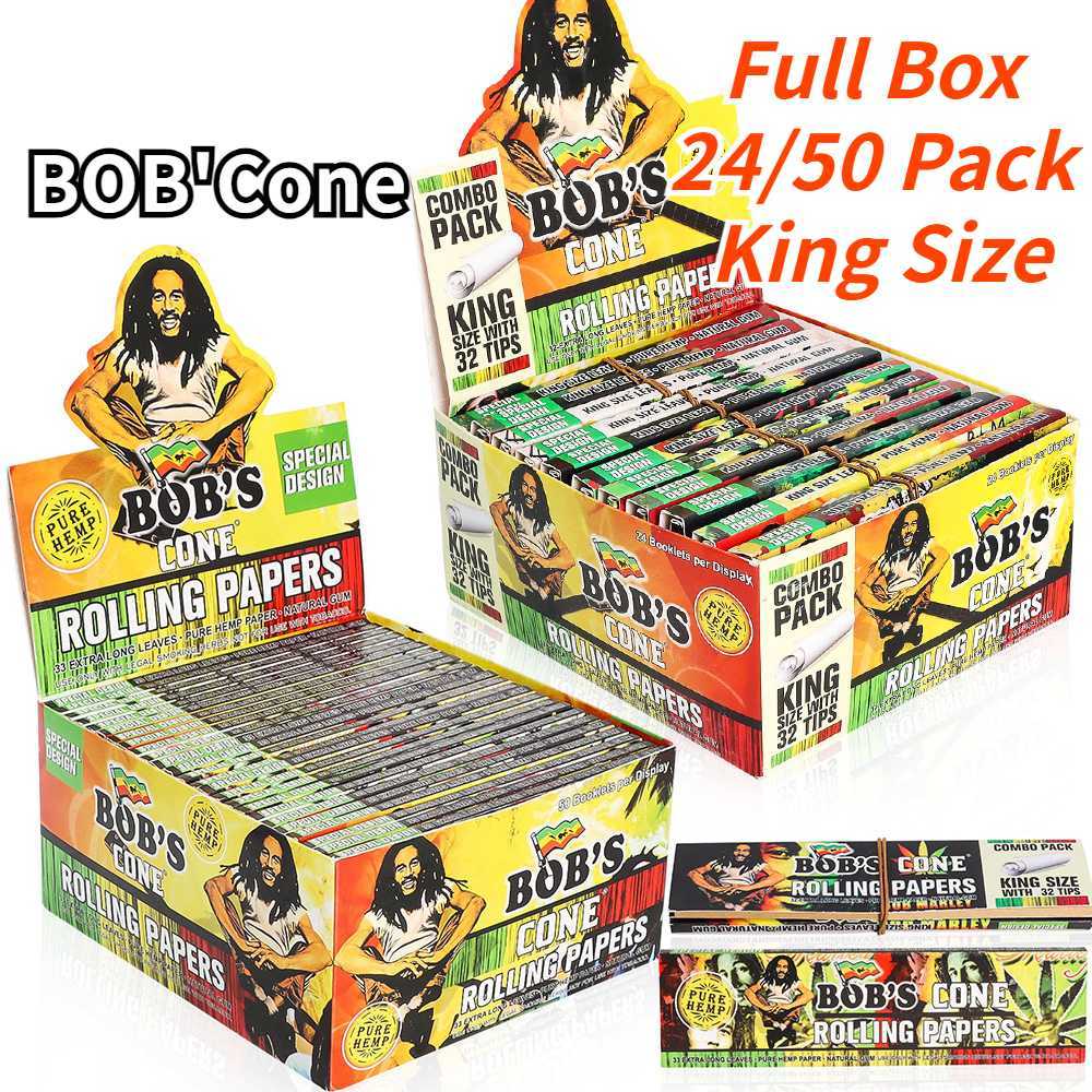 ยกกล่อง เต็มกล่อง 24/50 เล่ม 110 มม กระดาษโรล BOB'Cone | Shopee Thailand
