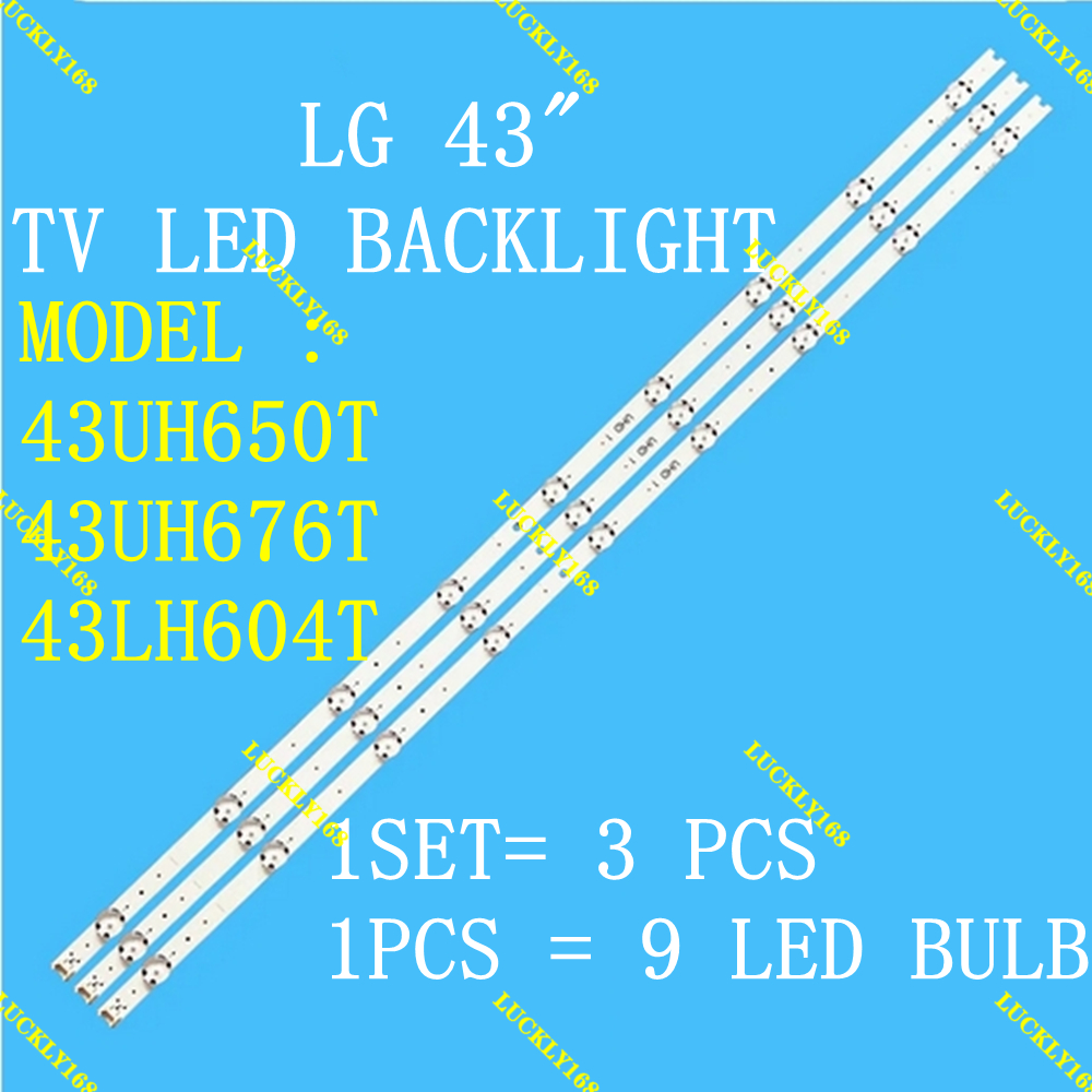 43uh650t 43UH676T 43LH604T LG 43" LED TV BACKLIGHT (LAMP TV) LG 43 INCH LED TV BACKLIGHT 43UH610 ...
