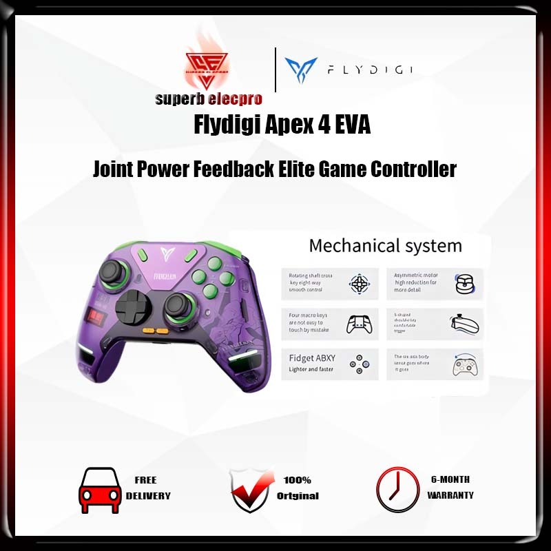Flydigi Apex 4 EVA Joint Power Feedback Elite Game Controller Xbox ...
