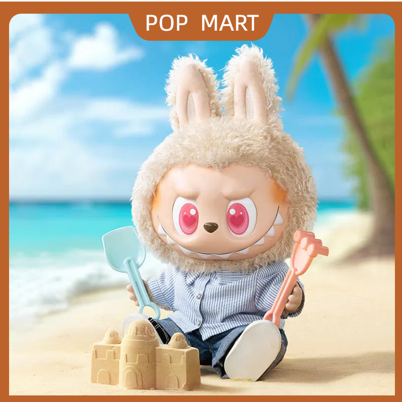 Popmart Labubu FLIP WITH ME ตุ๊กตาไวนิล Summer Labubu Periphery ...