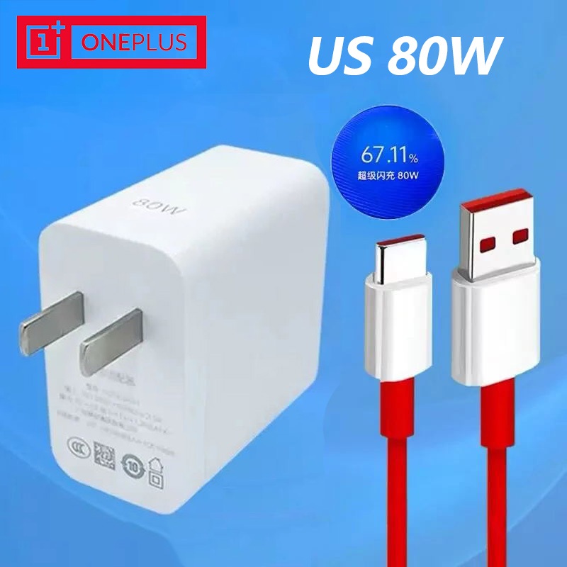 Oneplus 11 10 Pro ACE 2 2V Charger US 80W SuperVooc Power Adapter Fast ...