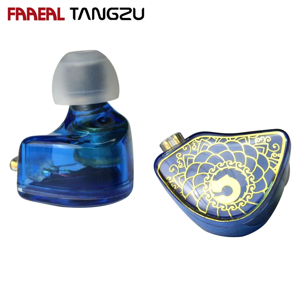 Faaeal TANGZU WENER SG หูฟัง HiFi IEM 10 มม.แบบไดนามิกหูฟังแบบมีสาย In-ear Monitor เบสที่ดีกีฬา ...