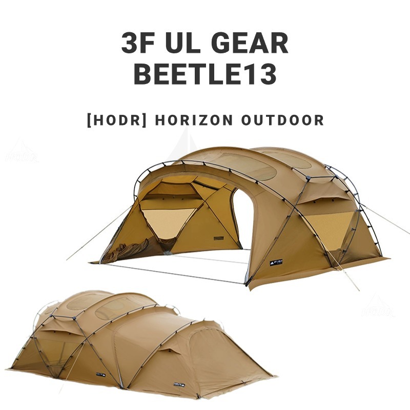 【HODR】3F UL GEAR เต้นท์รุ่นBeetle13 โปรโมชั่นราคาพิเศษ ทรงอุโมงค์ขนาด2-3คน สำหรับกิจกรรมแคมป์ ...
