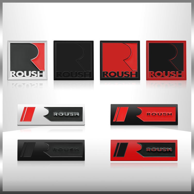 3d Roush Performance รถ Trunk โลหะกาว Badge Emblem Body Tailgate ...