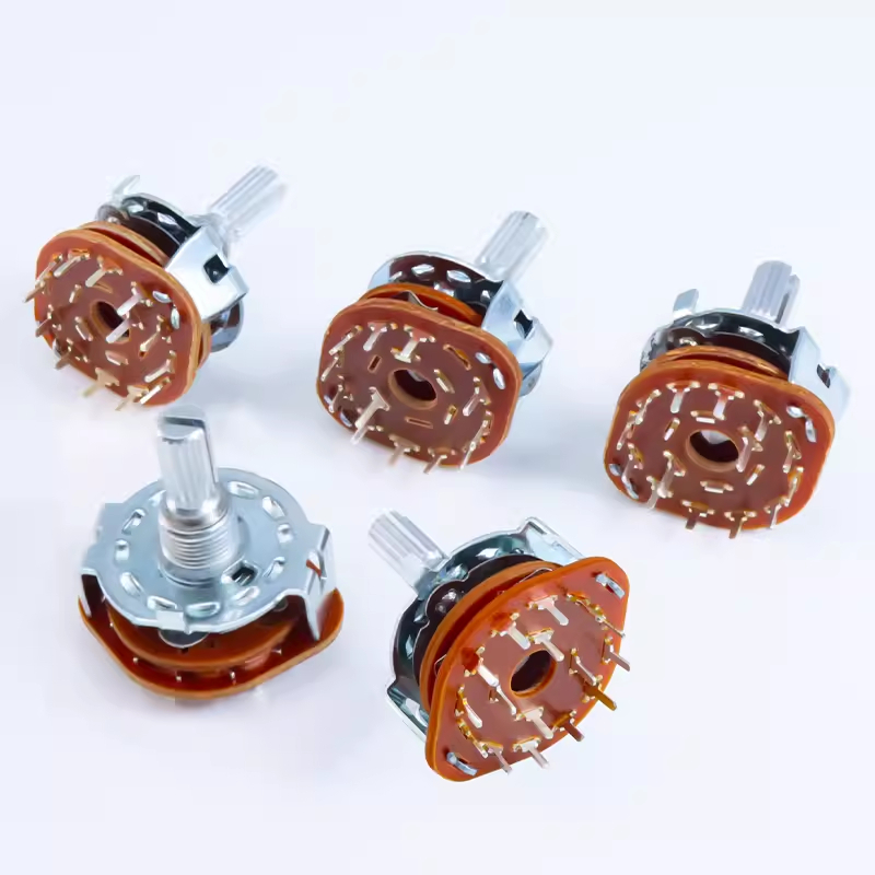 2pcs RS25 แผงเพลา Mount 1P11T 2P3T 2P4T 2P5T 2P6T 3P3T 3P4T 4P3T Rotary ...