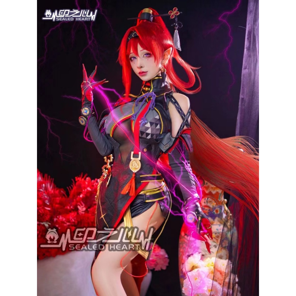 Wuthering Waves Yin Lin คอสเพลย์เครื่องแต่งกาย YinLin Cheongsam ชุด Unifrom เกมชุดปาร์ตี้ฮาโลวีน ...