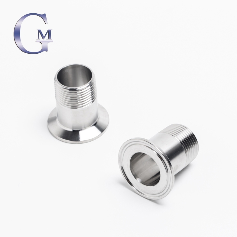 Dn8 DN10 DN15 K = 25.4 มม. / 34 มม. / 40 มม. L = 30 มม. 304 สแตนเลสสุขาภิบาลชายเกลียว Ferrule ...