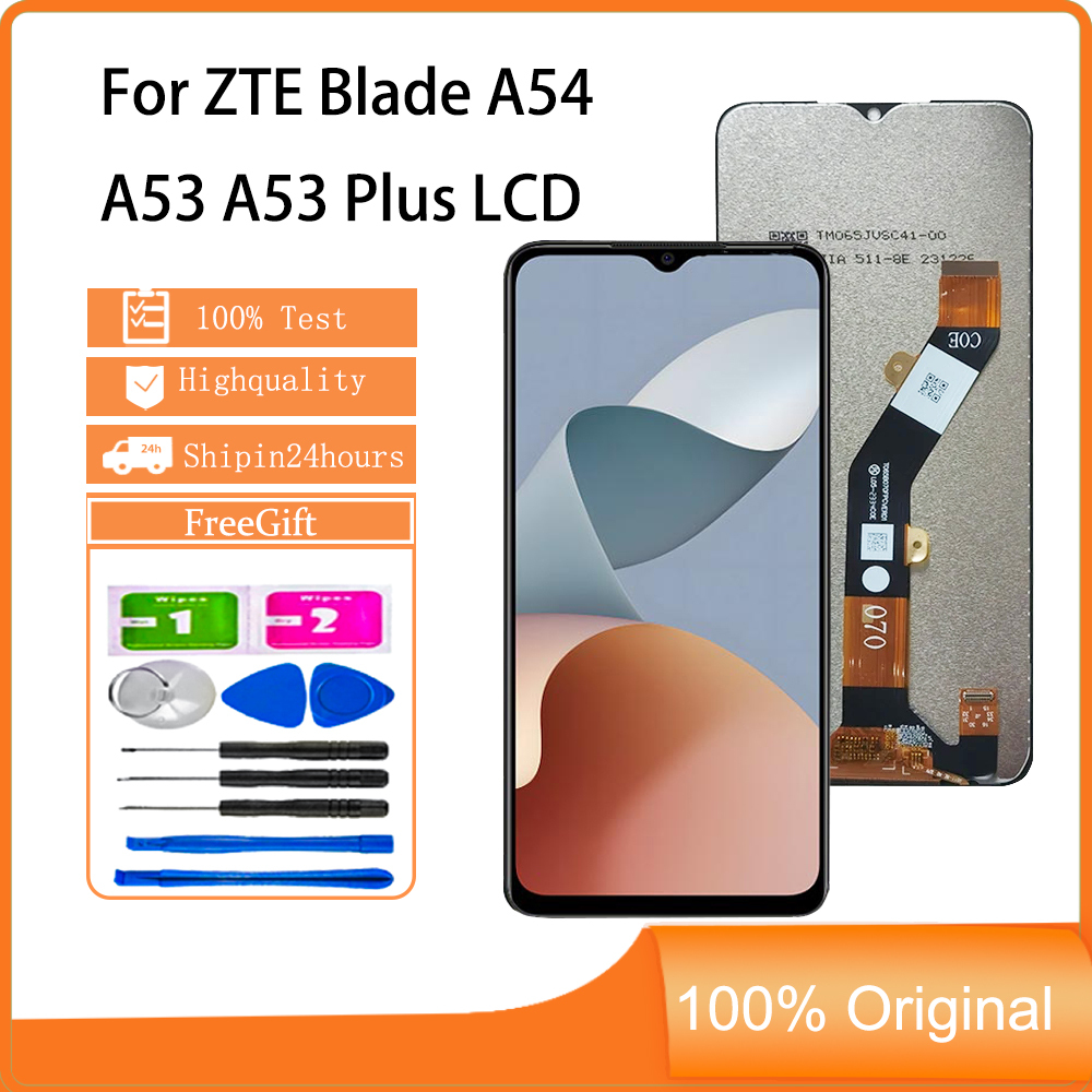 สําหรับ ZTE Blade A54 A53 A53 Plus จอแสดงผล LCD เปลี่ยนหน้าจอสัมผัส ...