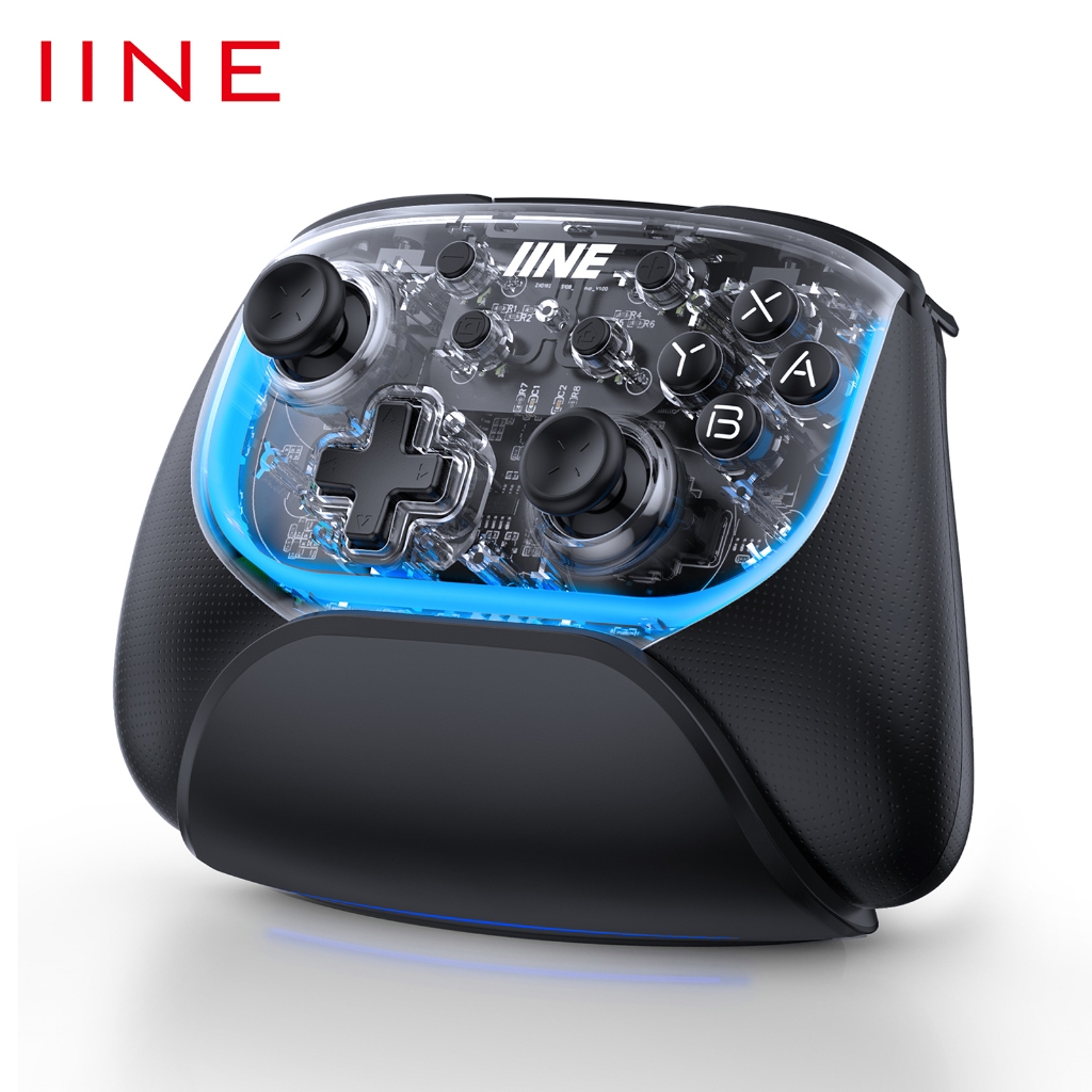 คอนโทรลเลอร์ INE Phantom พร้อมแท่นชาร์จ / HD Rumble & Support Scan ...