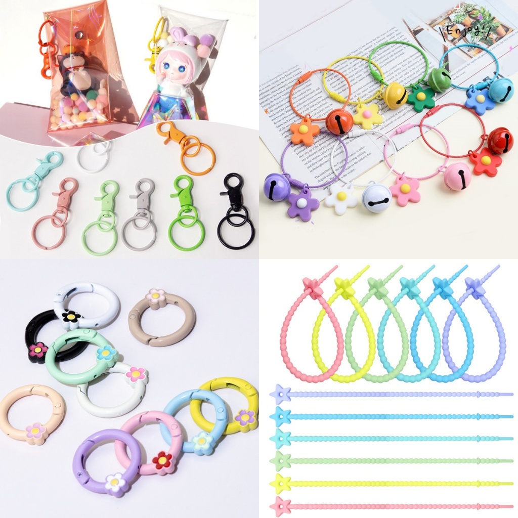 คอลเลกชันงานอดิเรกตกแต่งโซ่พวงกุญแจ Hand-designed DIY อุปกรณ์เสริม ...