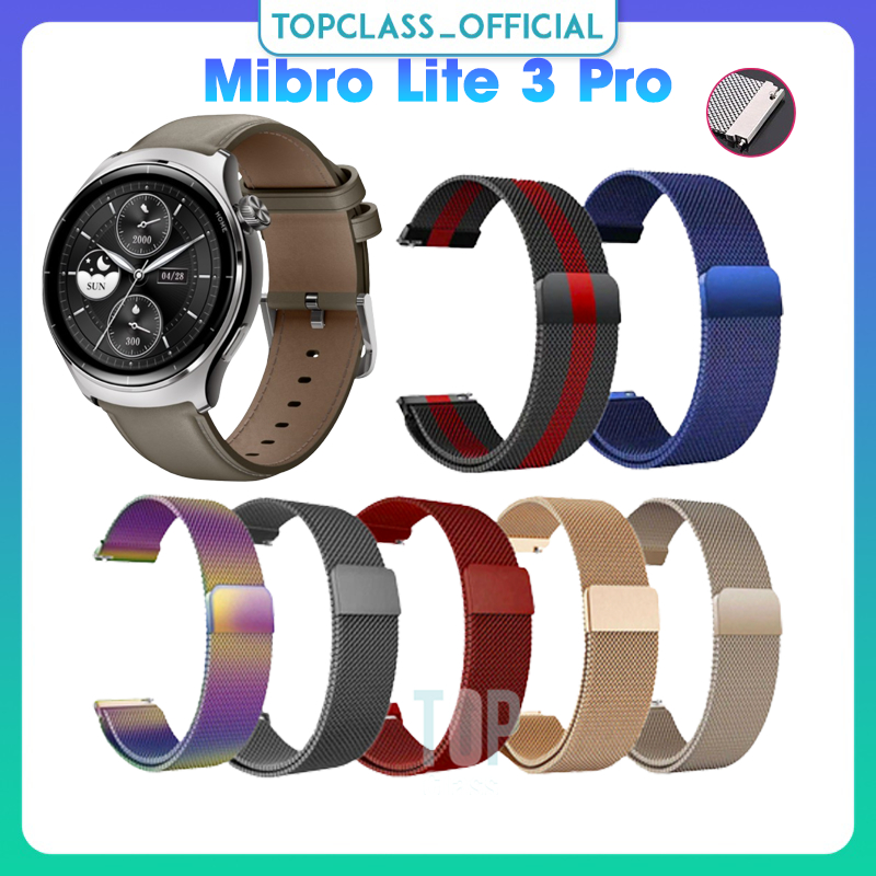 เปลี่ยนสายโลหะแม่เหล็กสําหรับ Mibro Lite 3 Pro Lite3 Pro Smart Watch | Shopee Thailand