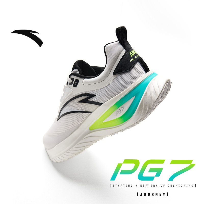 Anta Men PG 7 รองเท้าวิ่งผู้ชาย แผ่นรองรับแรงกระแทก พื้นนุ่ม สวมใส่สบาย ...