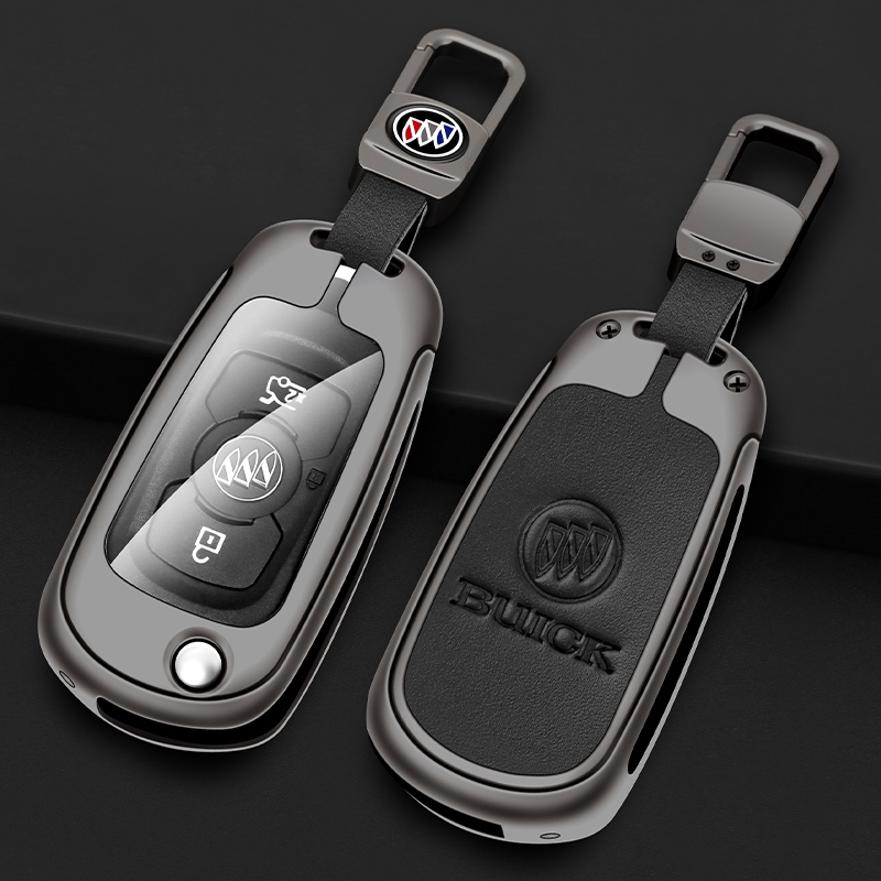 หนังโลหะรถ Remote Key Case สําหรับ Audi A3 รีโมทคอนโทรลสําหรับ Opel ...