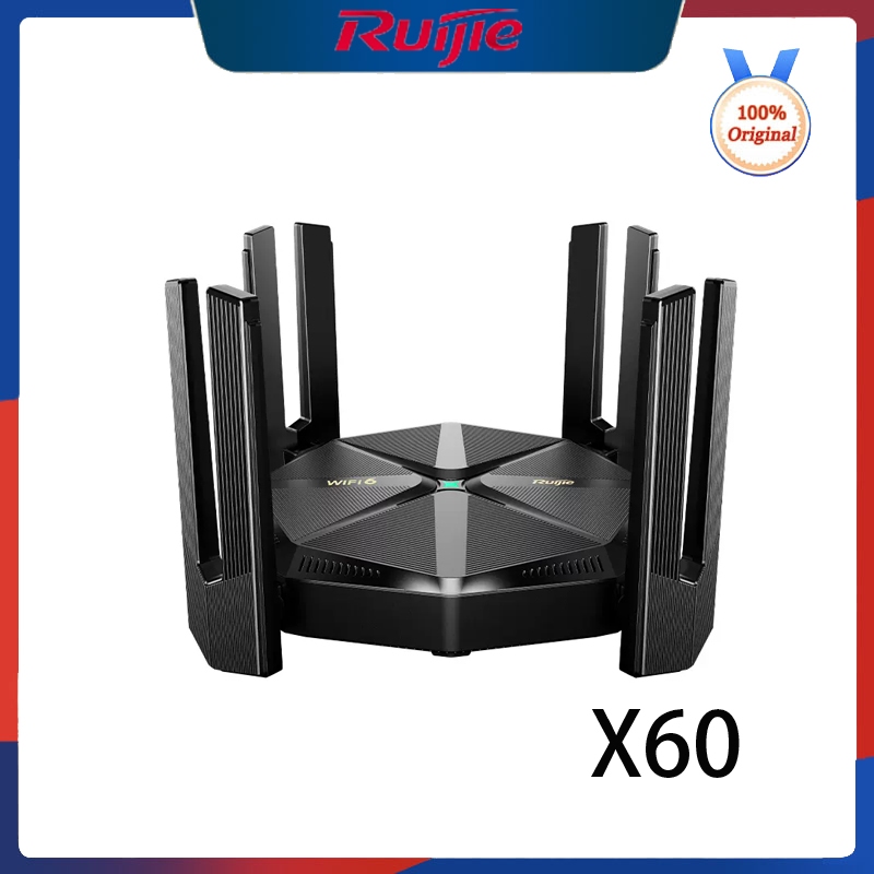Ruijie scorpio Xingyao X60 Esports Router WiFi6 Gigabit AX6000 เจาะผนัง ...