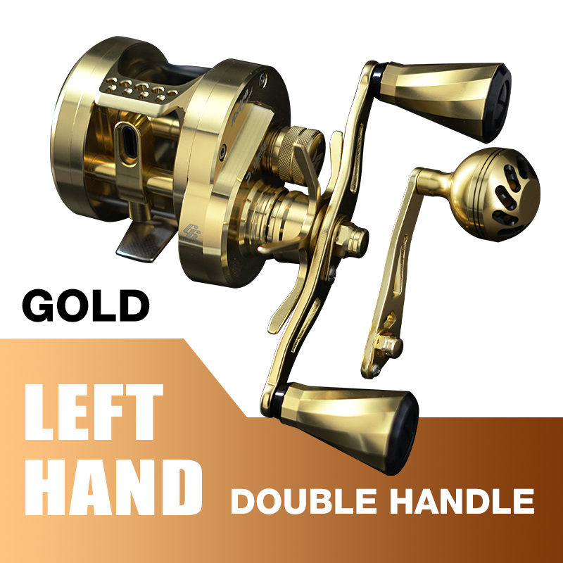 Seasir ASTRO รอบ Reel CNC อลูมิเนียมกลอง Baitcasting Reel Double Handle ...