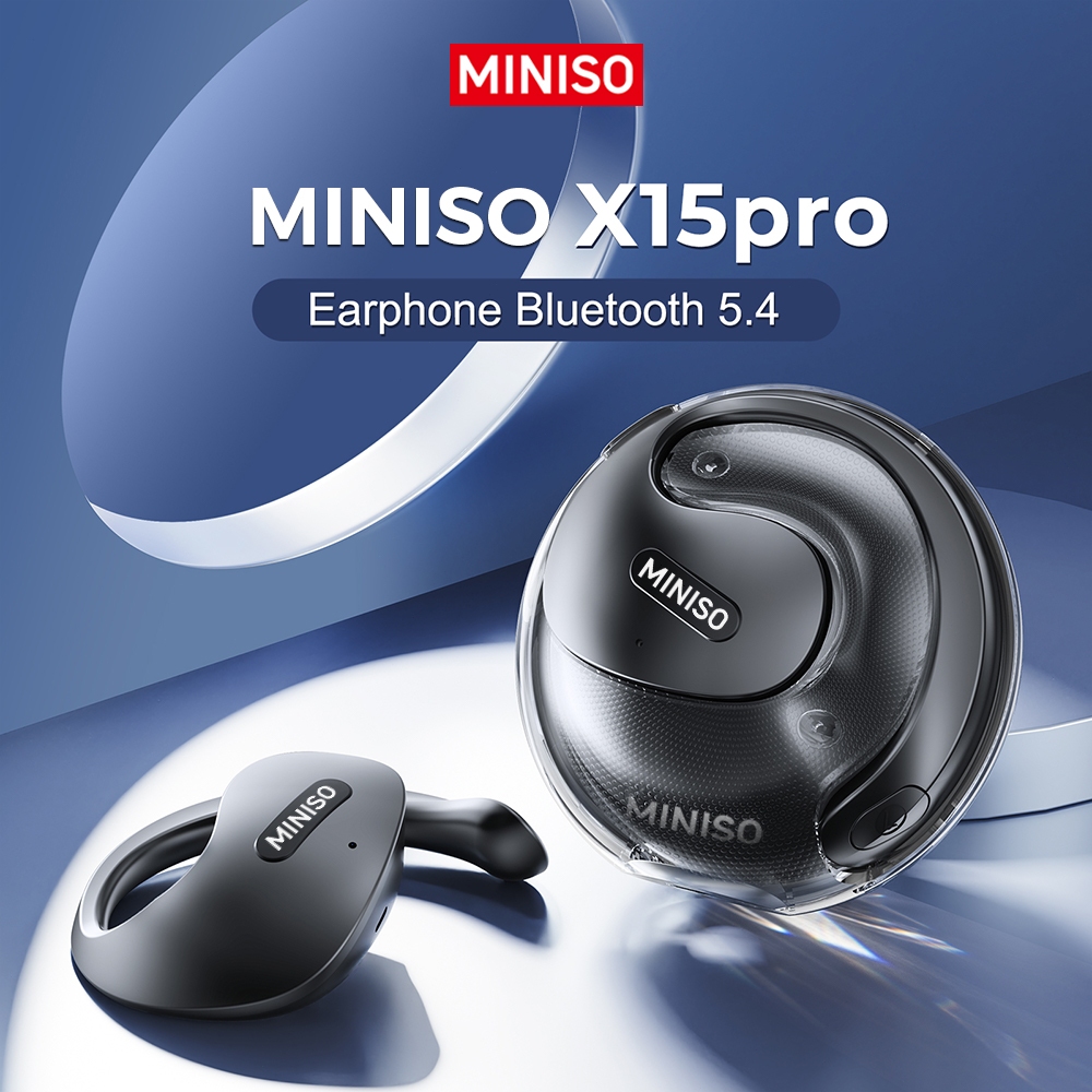 Miniso X15 Pro OWS หูฟังบลูทูธ 5.4 หูฟังไร้สาย ไร้สายแบบสปอร์ตพร้อม ...