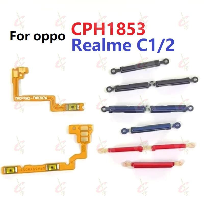Power On ปิดปุ่มปรับระดับเสียง flex สําหรับ OPPO Realme C1 2 A3S ...