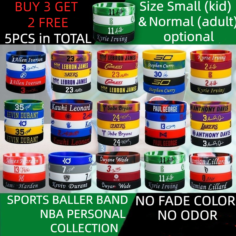 Nba Basketball Baller Band สร้อยข้อมือกีฬาแฟชั่นสายรัดข้อมือซิลิโคน ...
