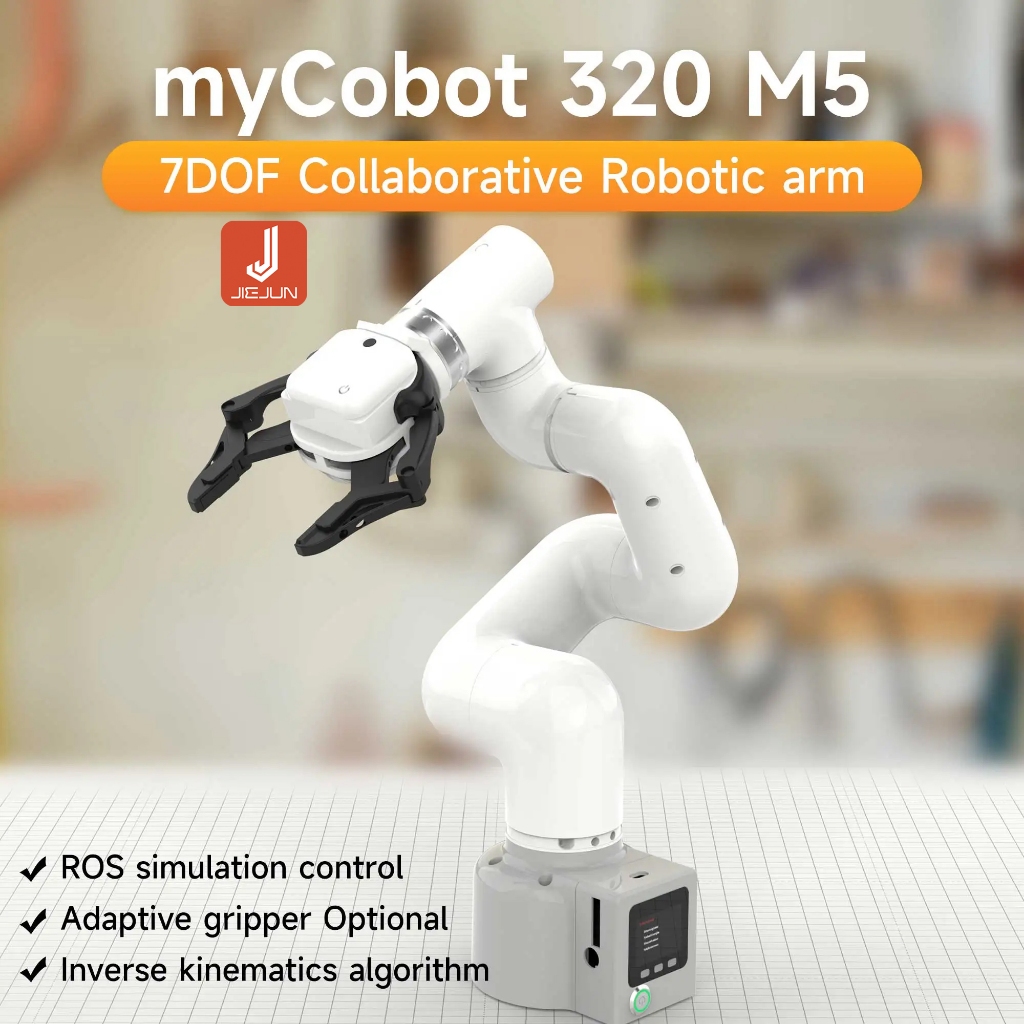 Jetson nano robotic arm AI จดจําภาพ ROS หุ่นยนต์ orin nx โปรแกรมเมด 7 ...