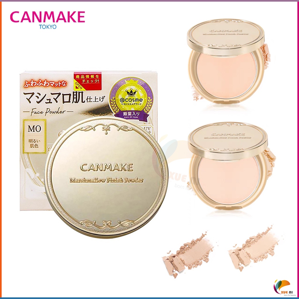 ของแท้ CANMAKE เวอร์ชั่นใหม่ Tokyo Marshmallow Transparent Finish Powder MO/MB/ML Face Makeup ...