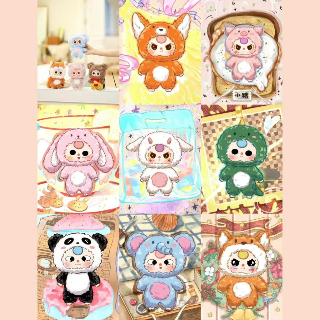 (ลดในไลฟ์100฿🐥)Baby Three V3/V2/V1 ตุ ๊ กตากล ่ องตาบอด 100 %Original ...