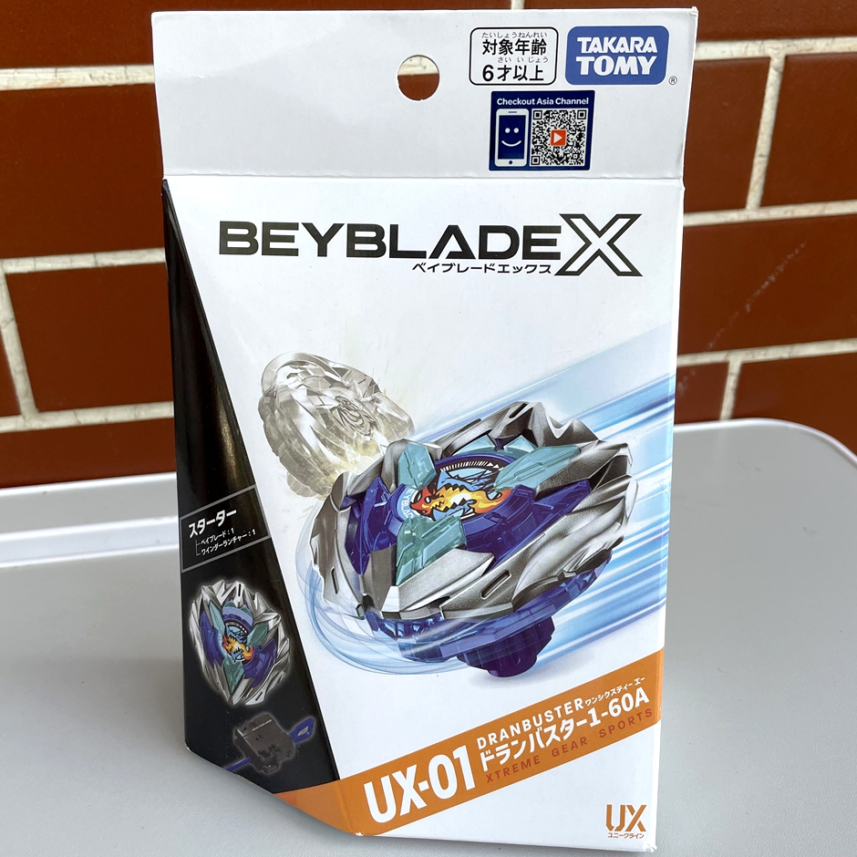 Takara TOMY BEYBLADE UX01&X Starter Dran Buster 1-60A ,BEYBLADE UX-01 ใหม่บรรจุภัณฑ์ที่ปลอดภัย ...