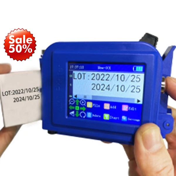 ขายของแท้ready Stock ใหม่ Mini Portable Printer QR Bar Batch Code Date ...