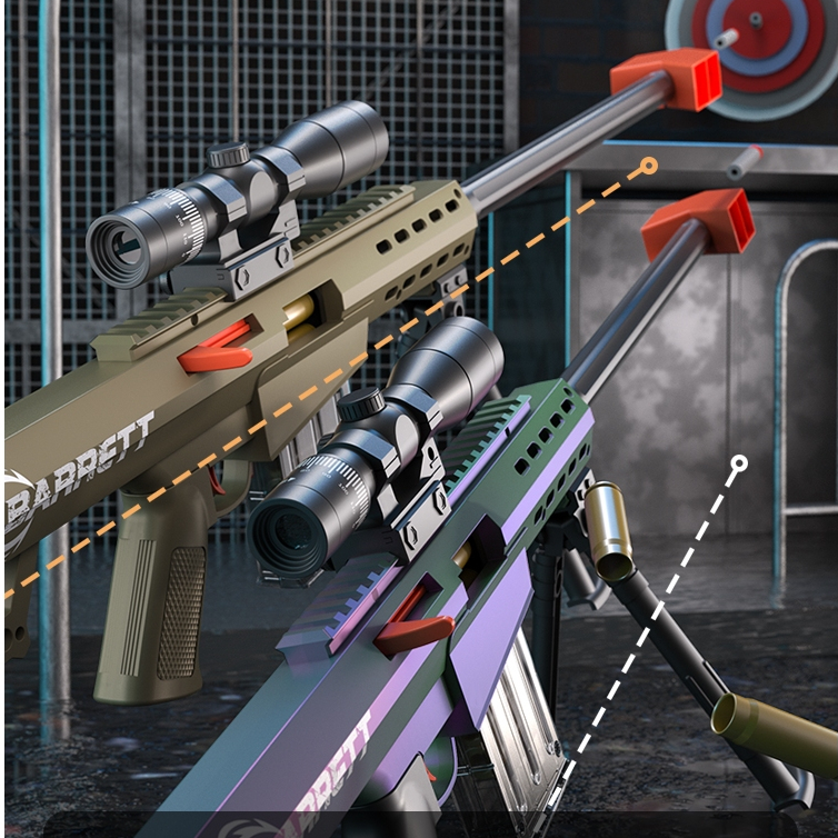 เปลือกจําลอง Ejection 98K Sniper เปลือกจําลอง Ejection ปืนกระสุนอ่อน ...