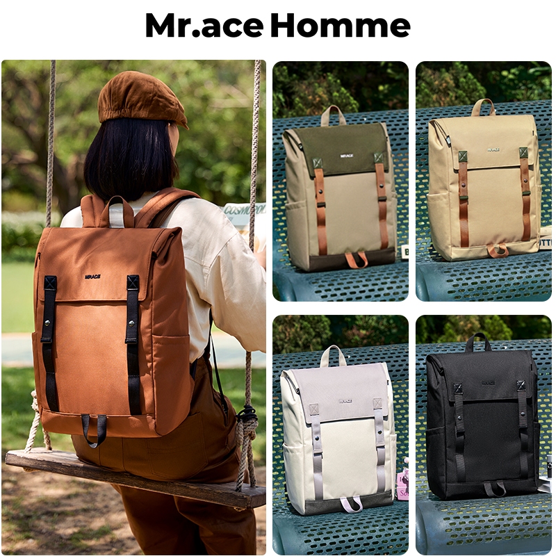 Mr.ace Homme 3116 สุภาพสตรีกันน้ำเดินทางกระเป๋าเป้สะพายหลังเดินป่า ...
