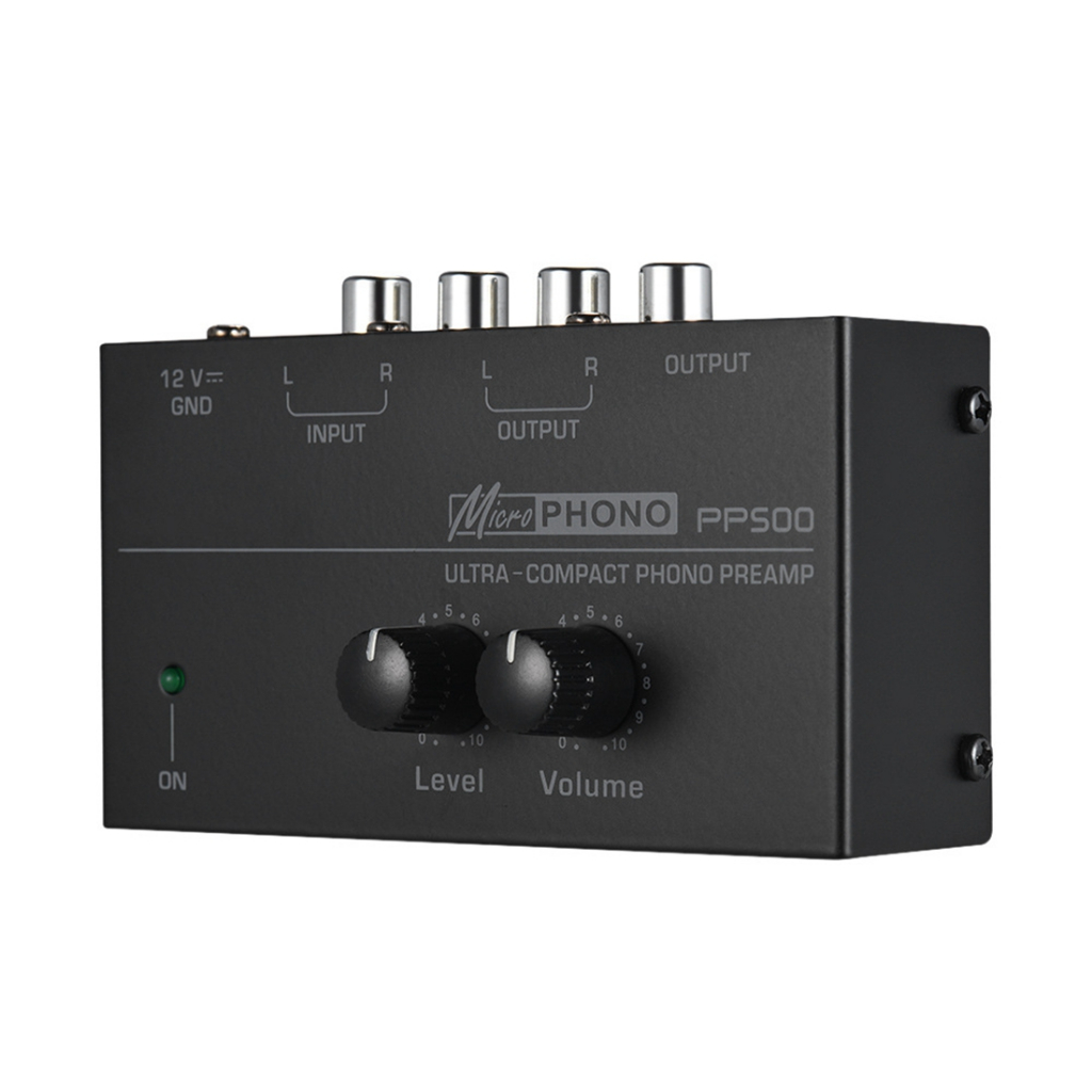 Pp500 Turntable Interface โลหะแบบพกพาระดับ Ultra Compact Phono Preamp ...