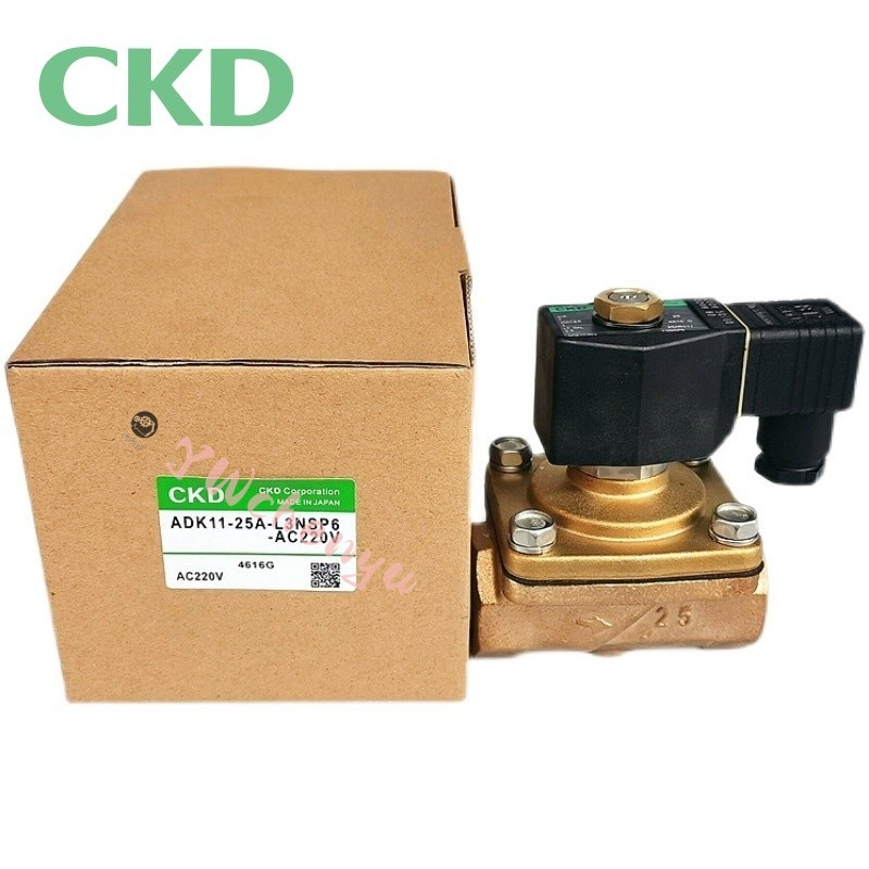 CKD วาล์วแม่เหล็กไฟฟ้า ADK11-10A 25A 20A 15A วาล์วไอน้ำอุณหภูมิสูง APK11-10A 15A 20A 25A ...
