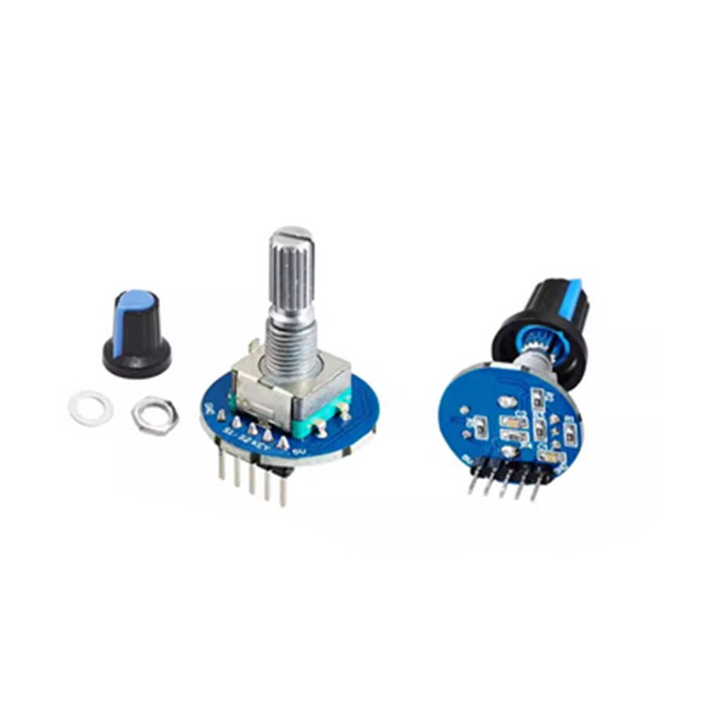 ดิจิตอลหมุน Encoder โมดูลหมุน Potentiometer 360 องศาหมุน Potentiometer ...