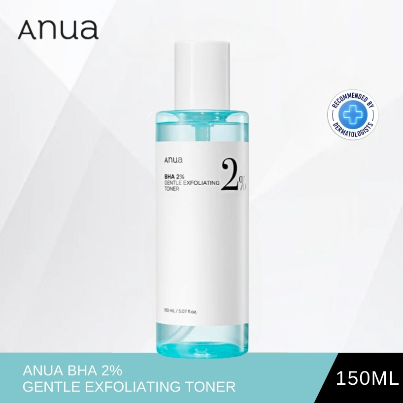 ANUA BHA 2% Gentle Exfoliating Toner 150 ml อานัว โทนเนอร์ ผลัดเซลล์ผิว ...
