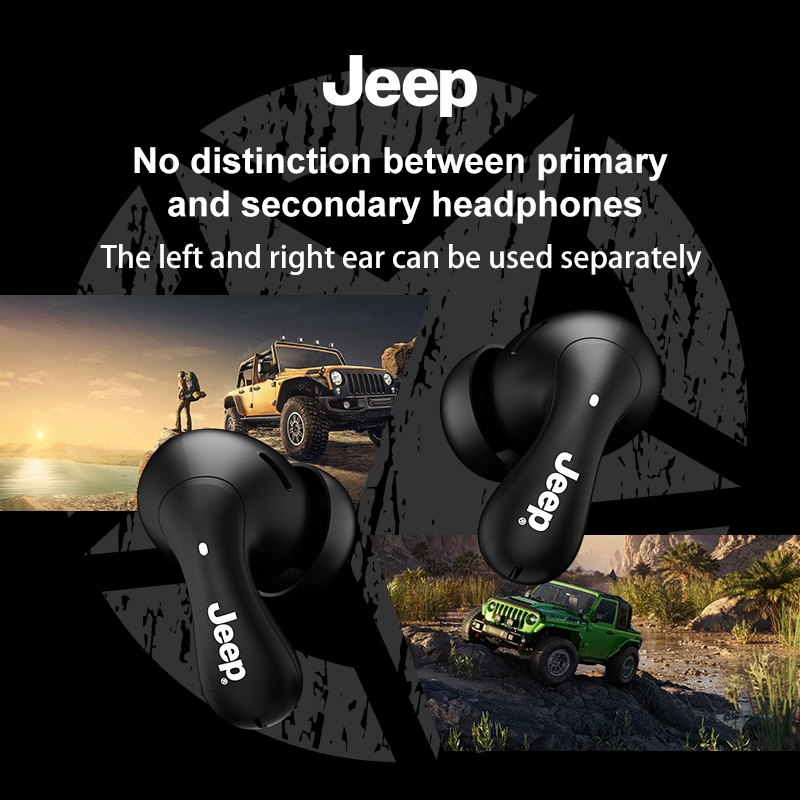 Jeep EW121 หูฟังบลูทูธ เสียงดี HD Calls โทรคุยชัด บลูทูธ 5.4 จับคู่เร็วหูฟังบลูทูธ พร้อมไมโครโฟน ...
