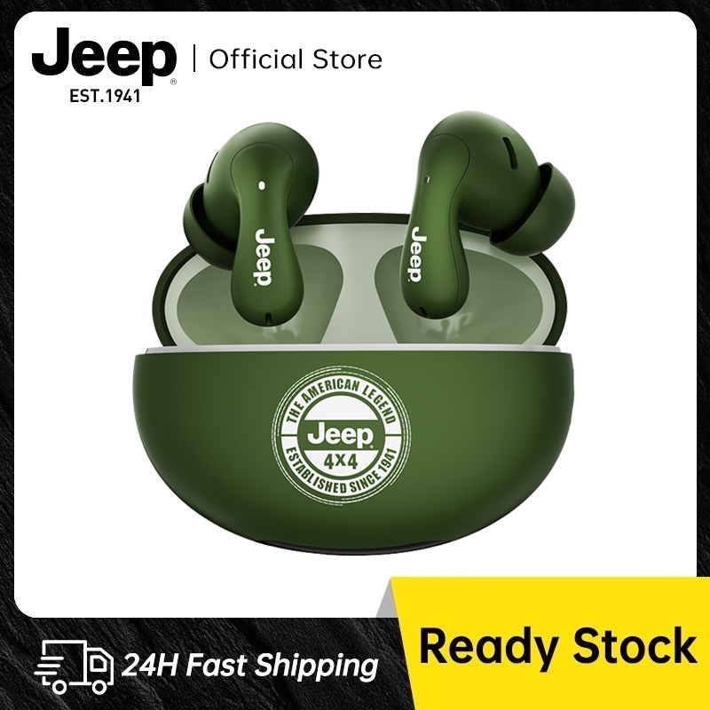 Jeep EW121 หูฟังบลูทูธ เสียงดี HD Calls โทรคุยชัด บลูทูธ 5.4 จับคู่เร็วหูฟังบลูทูธ พร้อมไมโครโฟน ...