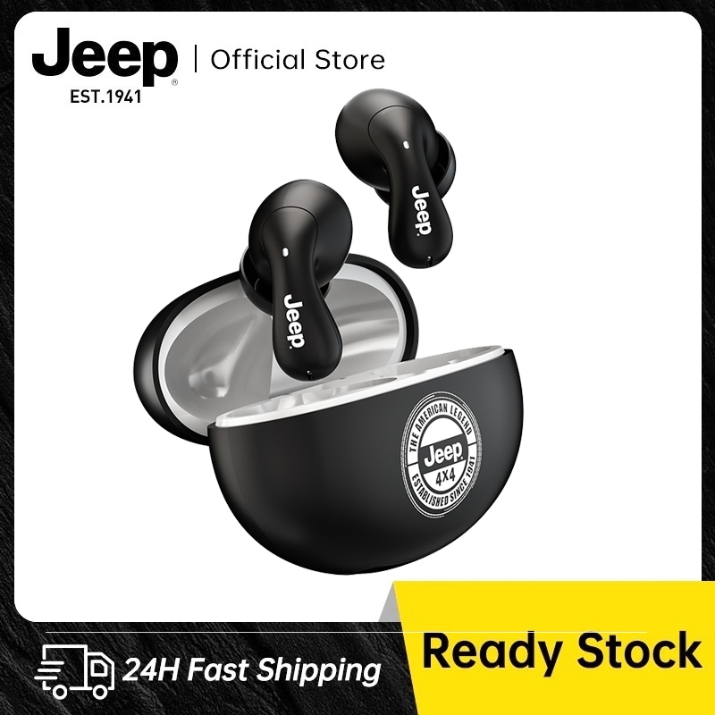 Jeep EW121 หูฟังบลูทูธ เสียงดี HD Calls โทรคุยชัด บลูทูธ 5.4 จับคู่เร็วหูฟังบลูทูธ พร้อมไมโครโฟน ...